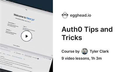 Online Course Auth0 Tips And Tricks From Egghead Io Class Central