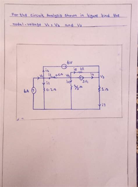 Solved For The Circuit Analysis Shown In Figure Find The Chegg