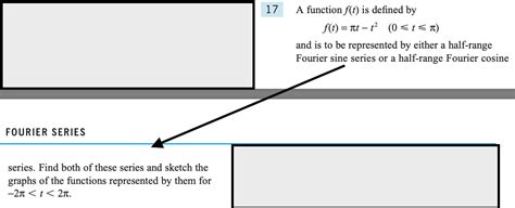 Solved 17 A function f t is defined by f t πtt2 0tπ Chegg com