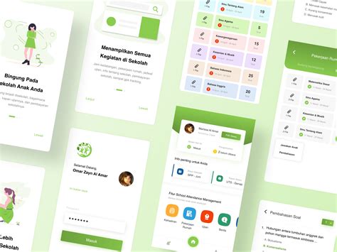 School Attendance Management By Zaini On Dribbble