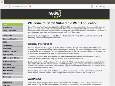 Web Application Penetration Testing Lab Setup Secnhack
