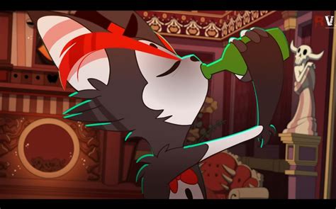 Создать мем клубничный сутенёр отель хазбин Hazbin Hotel мультсериал отель хазбин поцелуй