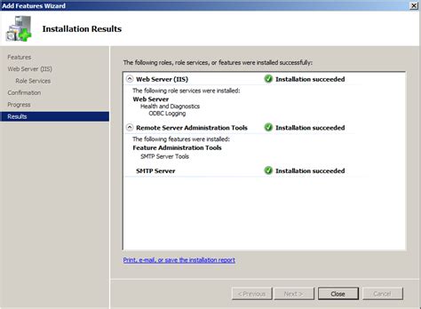 Install Smtp Installation Resultpng Sandro Pereira Biztalk Blog