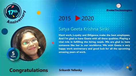 satya geeta krishna siriki on linkedin team kudos 10 comments