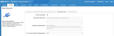 Configuring Vrealize Code Stream Management Pack For It Devops Endpoints The It Hollow