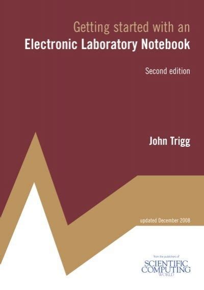 Getting Started With An Electronic Laboratory Notebook