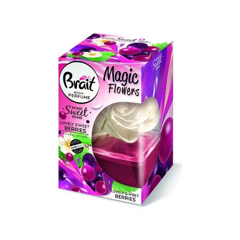 Освежител за стая Magic Flower Brait Lovely Sweet Berries Количество 75 мл Emag Bg
