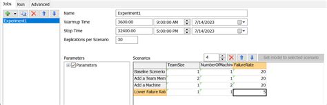 Flexsim Simulation Experiment Control Kamal Patel
