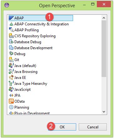 Create Hello World ABAP Program In Eclipse