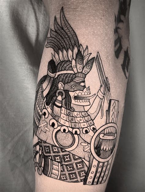 40 Amazing Aztec Mythology Tattoos To Offer Your Heart To