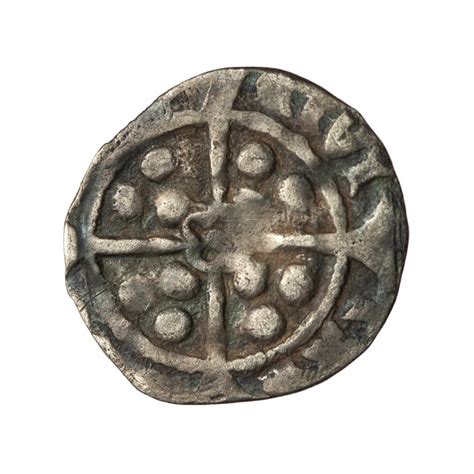 Henry Vi Silver Penny Leaf Pellet A York E0441