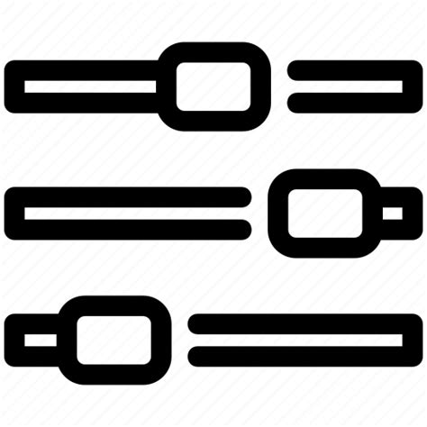 Equalizer Beat Configurations Option Setting Icon Download On Iconfinder