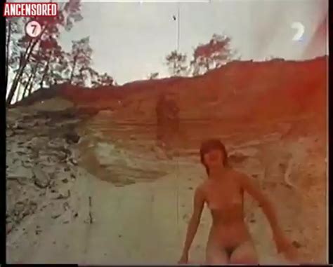Naked Beata Nemcova In A Man From Sandstone Mining Facility