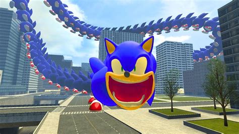 New Hungry Sonic Worm And Shin Sonic Tapes In Gmod Youtube