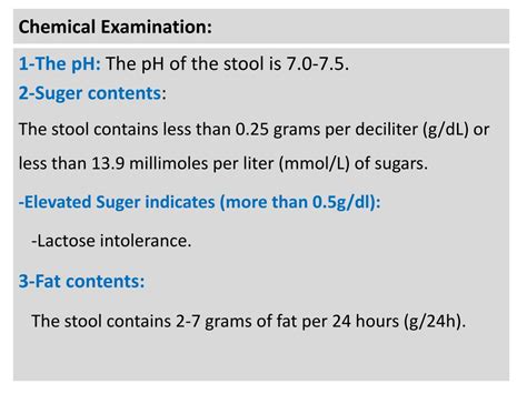 Ppt Stool Analysis Powerpoint Presentation Free Download Id2240623