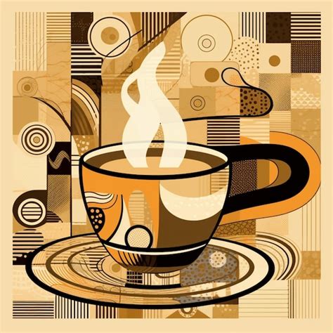 Premium AI Image There Is A Cup Of Coffee With A Steam Coming Out Of It Generative Ai