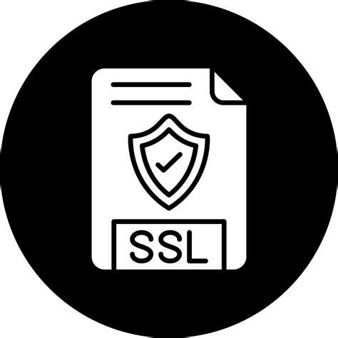 Ssl File Vector Icon Style 22621197 Vector Art At Vecteezy