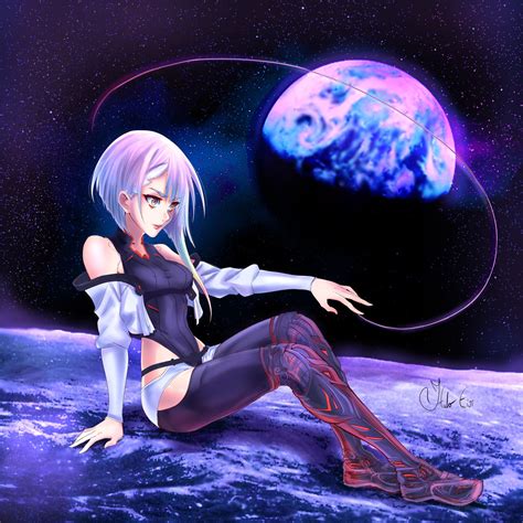 Lucy Cyberpunk By Fanartseiji On Deviantart