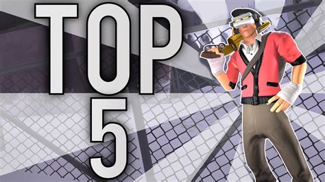 Tf2 Top 5 Scout Cosmetic Sets Youtube