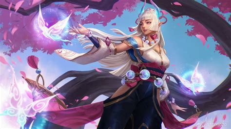 Spirit Blossom Syndra By Datomato On Deviantart