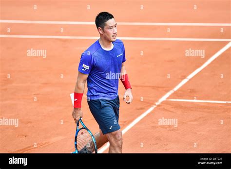 Yuichi Sugita Of Japan During The French Open Roland Garros 2022