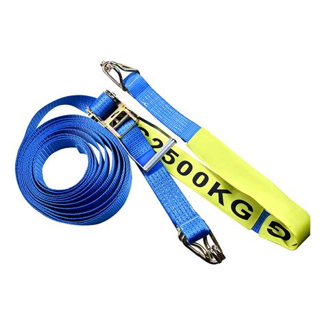 China ：50mm Customized Australian Standard Ratchet Cargo Lashing Ropes With Sleeves
