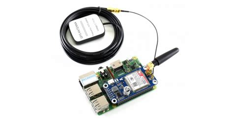 NB IoT EMTC EDGE GPRS GNSS HAT For Raspberry Pi For Asia Pacific Region