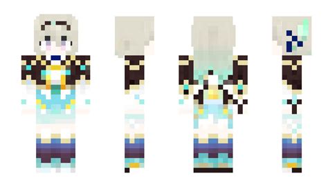 Genshinimpacts Minecraft Skin 64x64 Steve