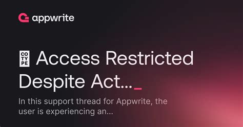 🚨 Access Restricted Despite Active Credits — Request To Apply 50