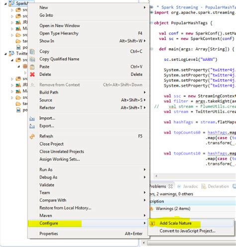 My Experiments With Bigdata Running Apache Spark On Eclipse Windowslinux