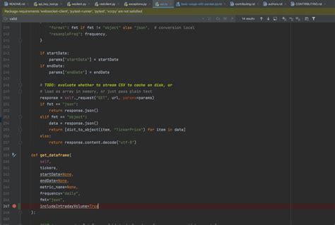 Feature Request Add Support For Fetching Intraday Volume Data In The