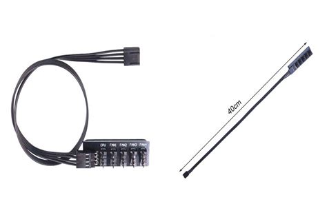 Cood Durable Fan Performance 4 Pin Pwm Fan Hub Extension Cable For