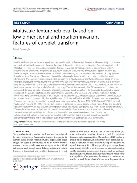 pdf multiscale texture retrieval based on low dimensional and