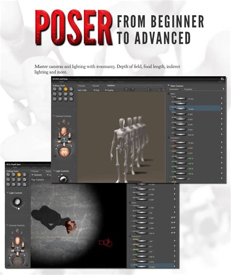 POSER Beginner To Advanced Tutorials Learn D Biglovepose