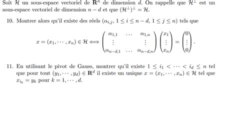Pivot De Gauss — Les