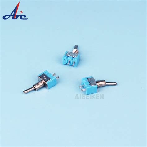 Toggle Switch 6mm Mounting Hole Size Small Toggle Switch On Off Spst 2 Pin Terminal Toggle