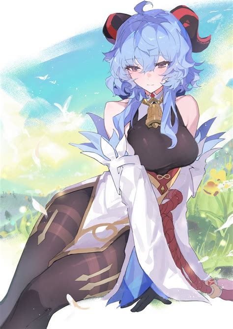 Ganyu Genshin Impact Drawn By Urosu Ner Danbooru