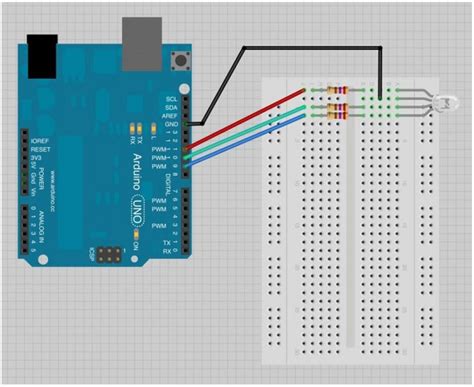Arduino светодиод на плате