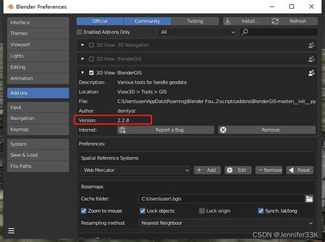 Blender Blendergis插件blendergis插件下载 Csdn博客