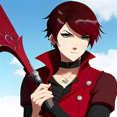 Rwby Ruby Rose Arthub Ai