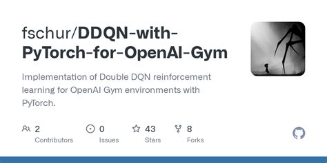 Github Fschur Ddqn With Pytorch For Openai Gym Implementation Of Double Dqn Reinforcement