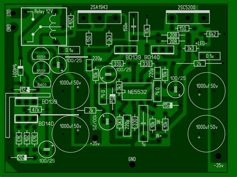 Rms W Amplifier Circuit With Speaker Protection Artofit