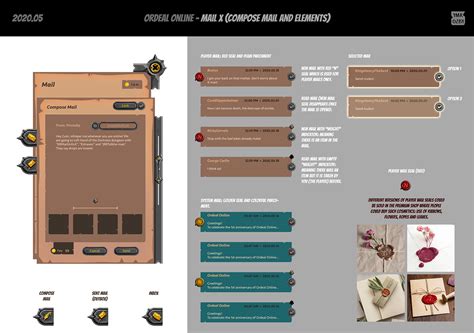 MMORPG UI Study On Behance
