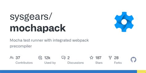 Github Sysgearsmochapack Mocha Test Runner With Integrated Webpack