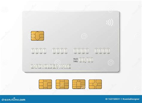 EMV Chip Payment Method Concept Hand Using Credit Or Debit Card Contactless NFC Technology