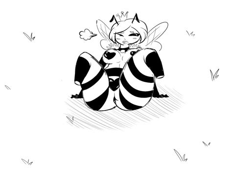 Rule 34 Bee Costume Bee Girl Bee Humanoid Big Ass Big Breasts Breasts