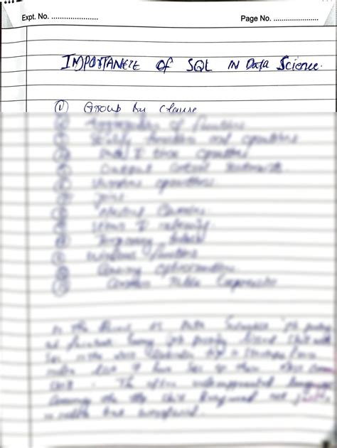 Solution Importance Of Sql In Data Science Studypool