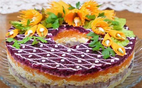 Салат шуба с селедкой рецепт с фото пошагово