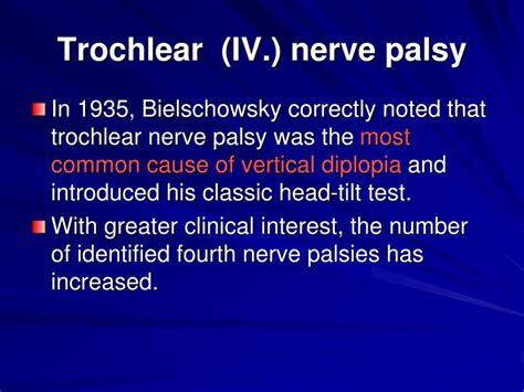 Ppt Paralytic Strabismus Powerpoint Presentation Id 3736869