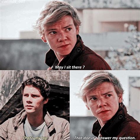 Newtmas Thomas X Newt MazeRunner Maze Runner Maze Dylan O Brien